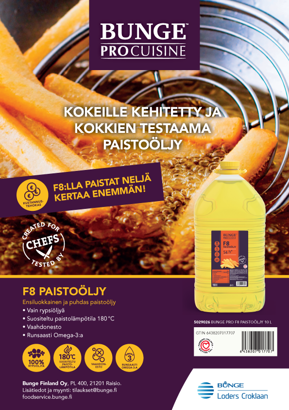 Materiaalit - Bunge Foodservice